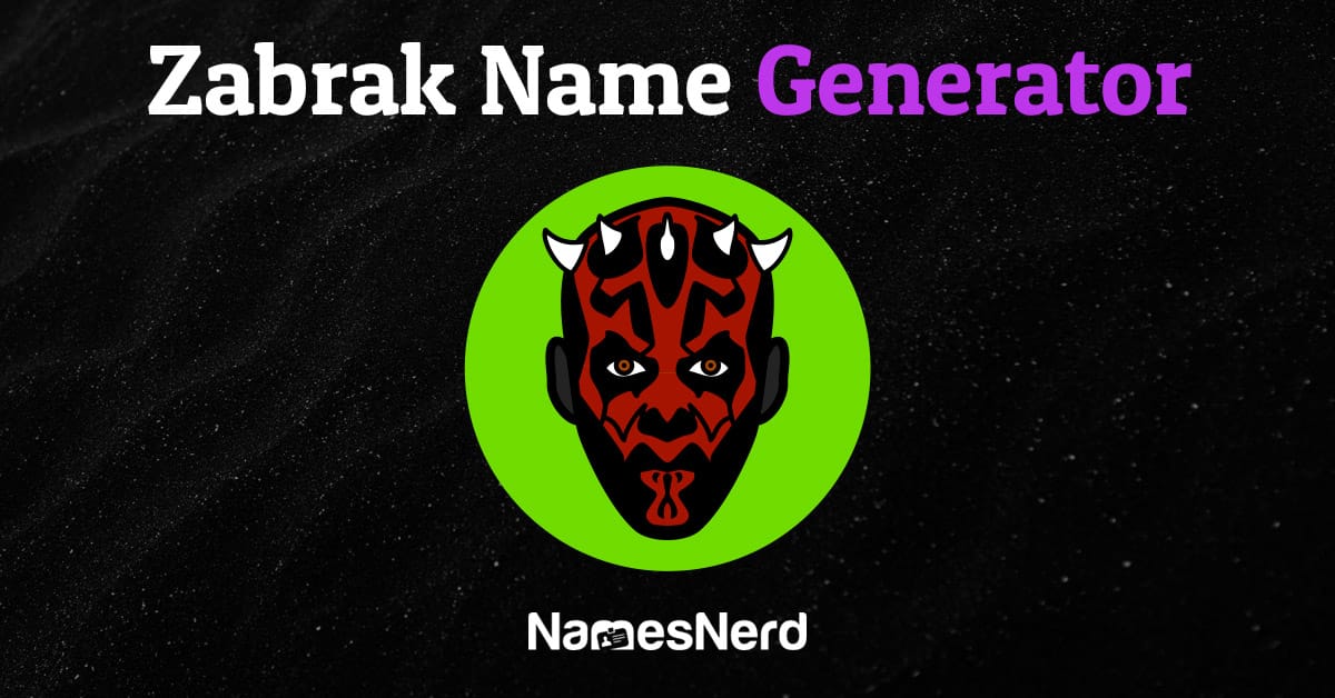 Zabrak Names